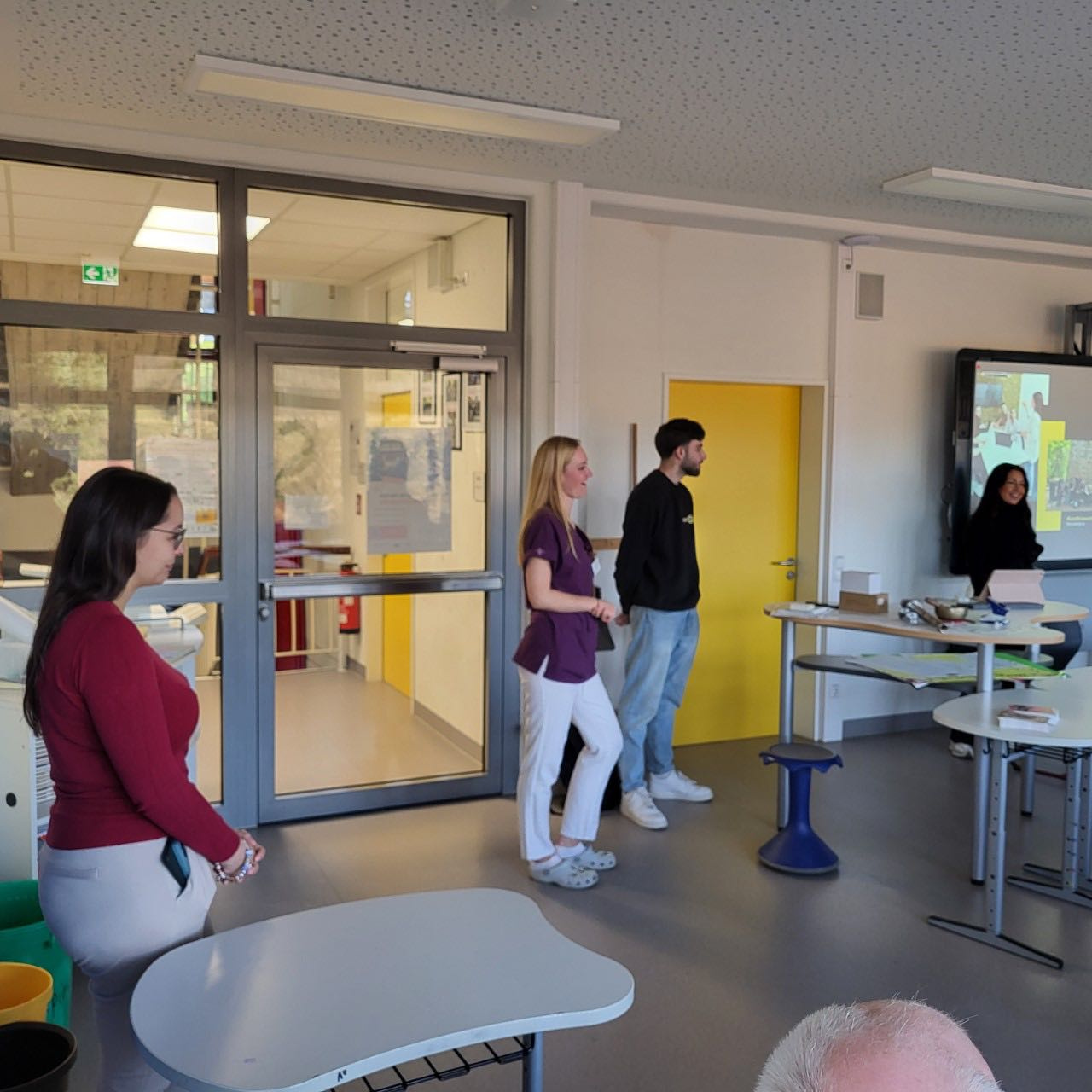 Ausbildungsbotschafterinnen und Ausbildungsbotschafter erneut zu Besuch ...